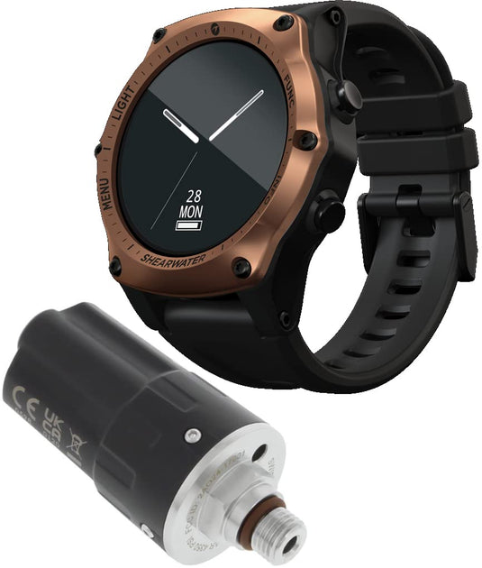 Shearwater Research Teric Wrist Dive Computer: Bronze with Transmitter ...