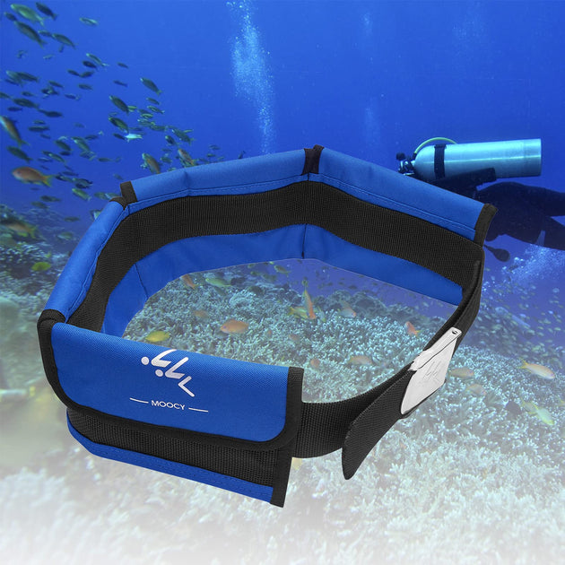 MOOCY 4 Neoprene Pocket Scuba Weight Belt，dive weight belt fit for Wai ...